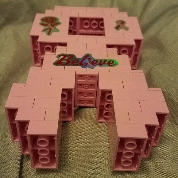Lego, custom build, custom built, breast cancer | Accessories | Lego ...